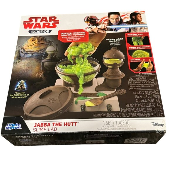 Disney | Toys | Star Wars Science Jabba The Hutt Slime Lab Kit Uncle ...